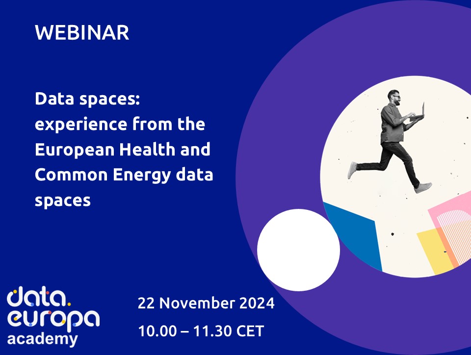 Data spaces: experience from the European Health and Common Energy data spaces | data.europa.eu